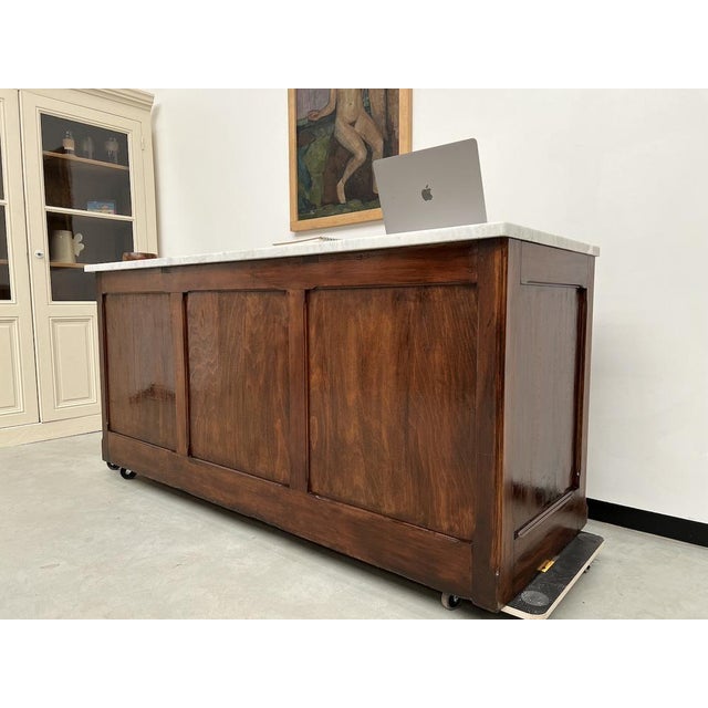Trading Counter in Oak with Drawers, 1900s | Chairish