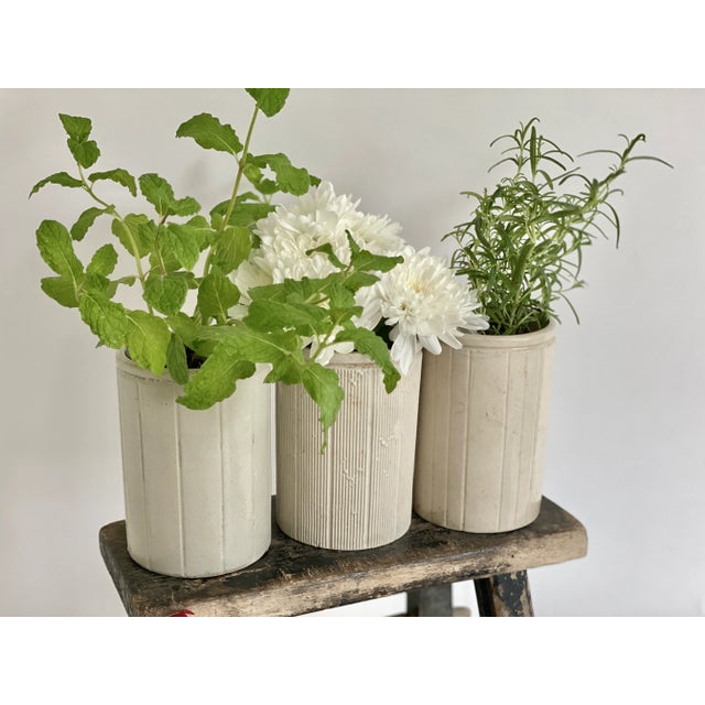 Antique English Marmalade Stoneware Jars | Chairish