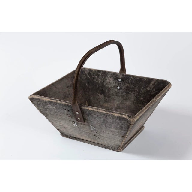 Antique French Garden Trug (Panier), Early 20th Century | Chairish