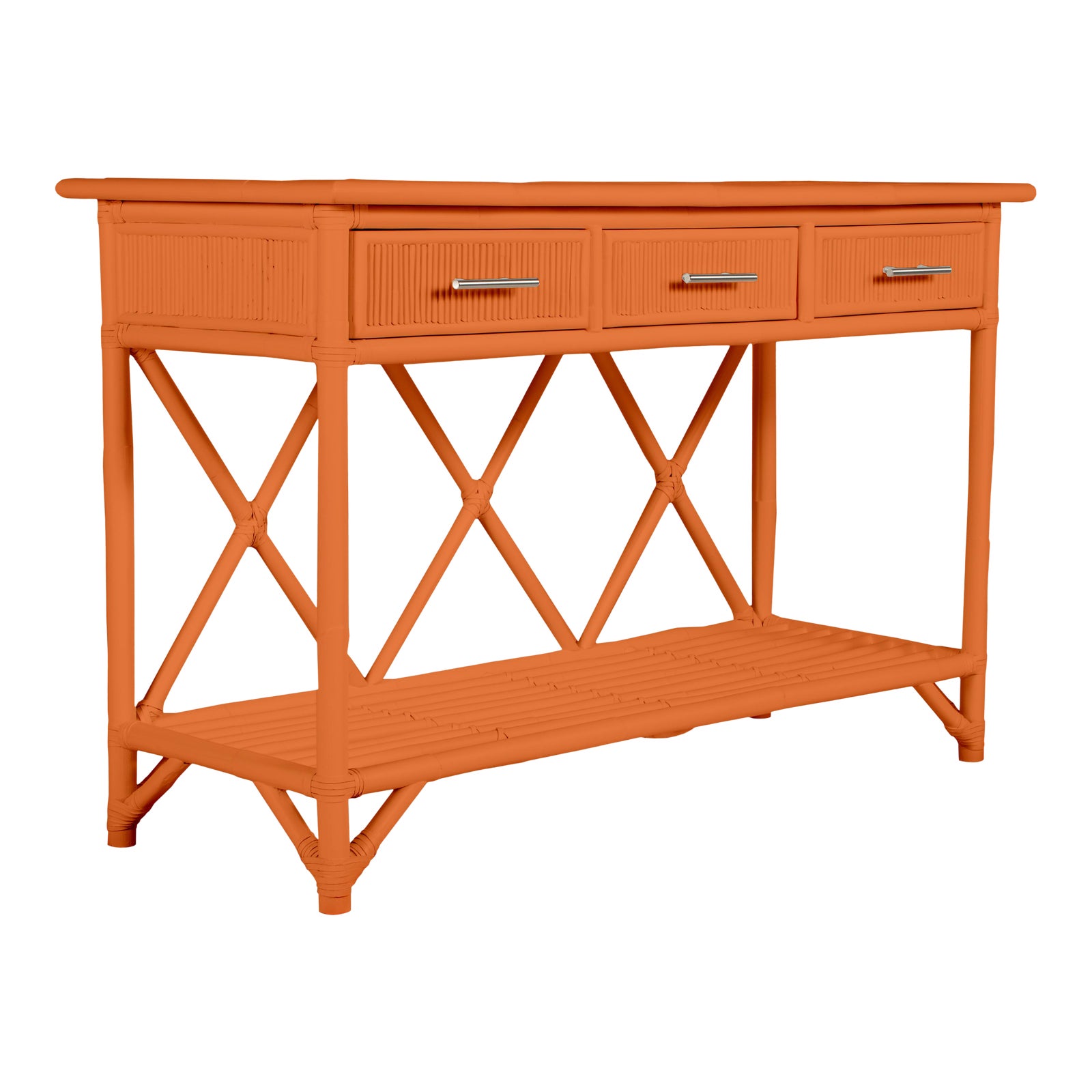 Aruba Sideboard - Orange | Chairish