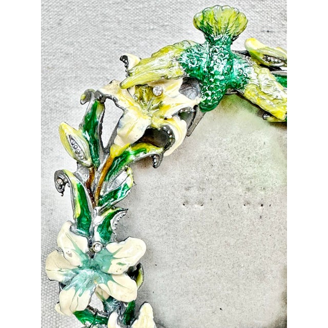 Vintage Style Hummingbird Picture Frame | Chairish