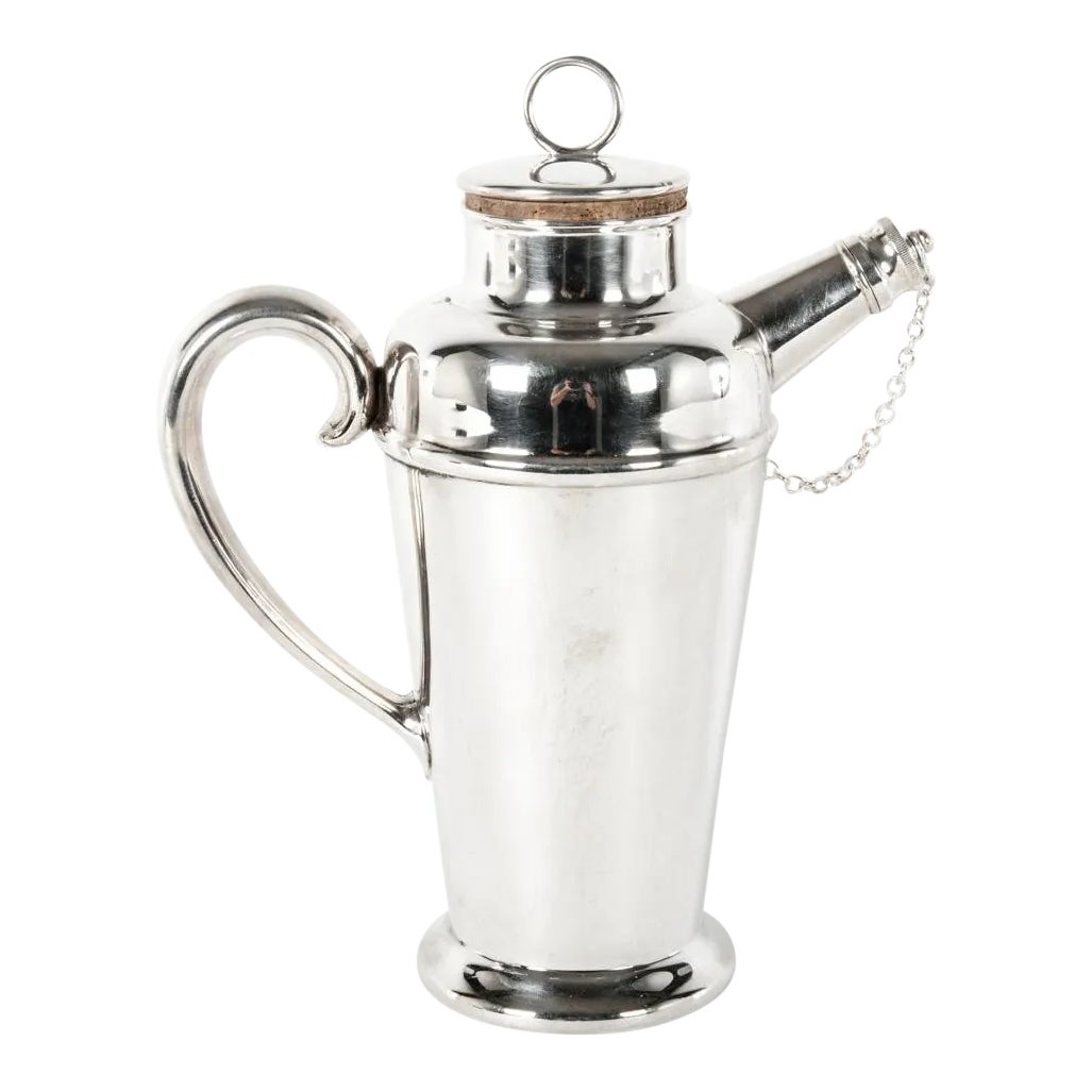 English Silver Plate Cocktail Server | Chairish