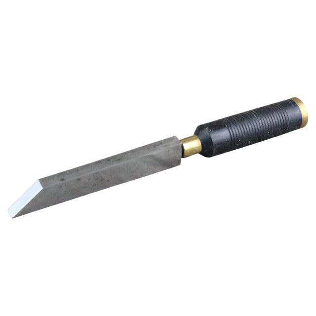 19th Century English Traditional Early Stone Carver's Chisel | Chairish