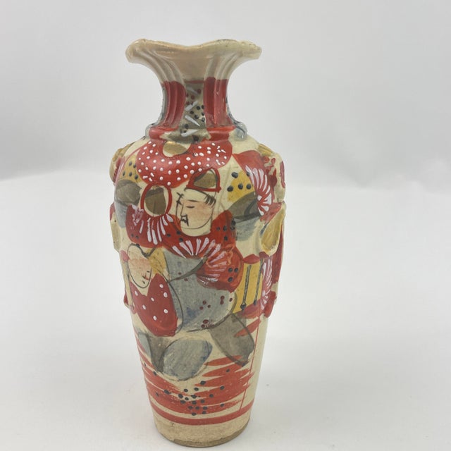 Late 19th Century Japanese Meiji Period Satsuma Pottery Hand Painted ...