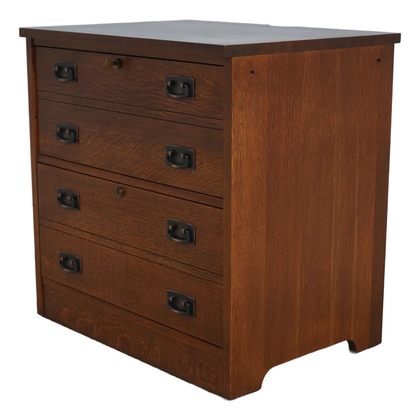 Stickley Mission Oak Arts & Crafts File Cabinet | Chairish