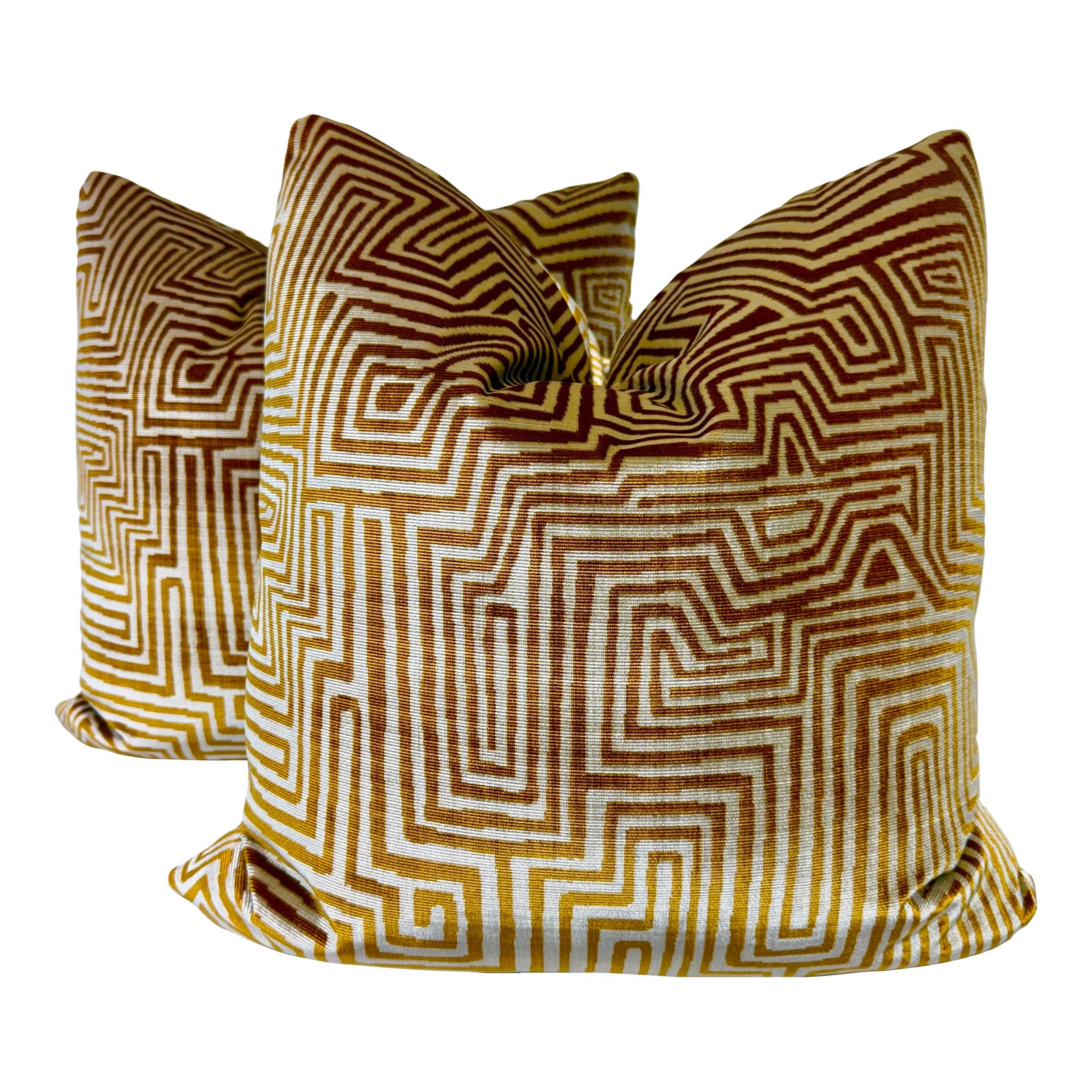 Dedar "Jamu Jungle" in Giraffe 22" Pillows-a Pair | Chairish