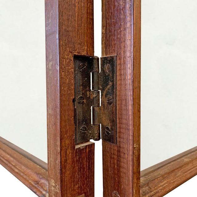 Early 20th Century Chinese Four-Panel Room Divider | Chairish
