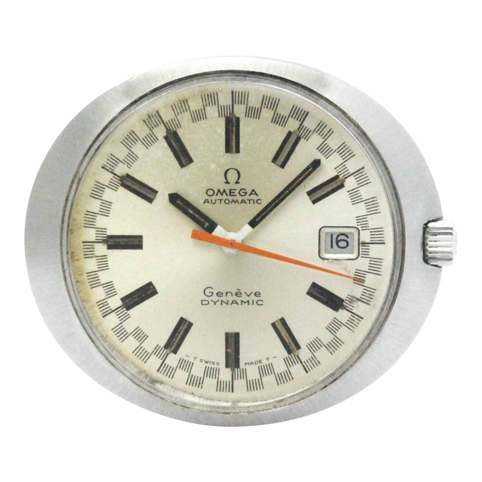 Omega Vintage Geneve Dynamic Cal 565 Automatic Watch 166.039 Head Only ...