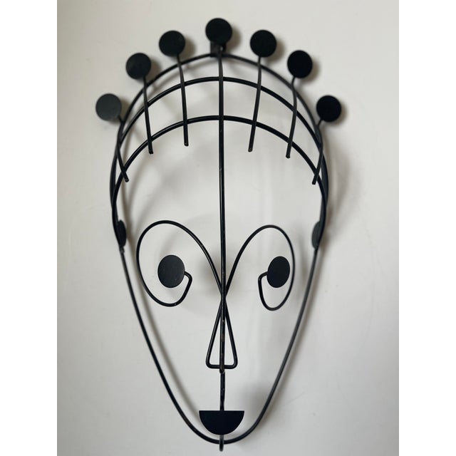 Vintage Pair of Frederick Weinberg Wire Wall Hanging Sculptures King ...