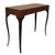Melange Wooden Console Table With Cabriole Legs | Chairish