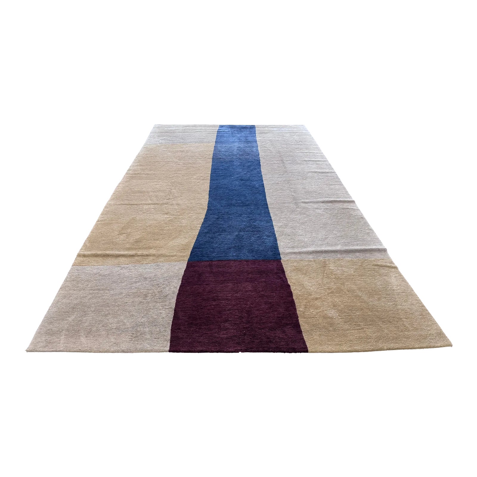 9ft 1in × 16ft 10in Gary Hutton Custom Design Area Rug | Chairish