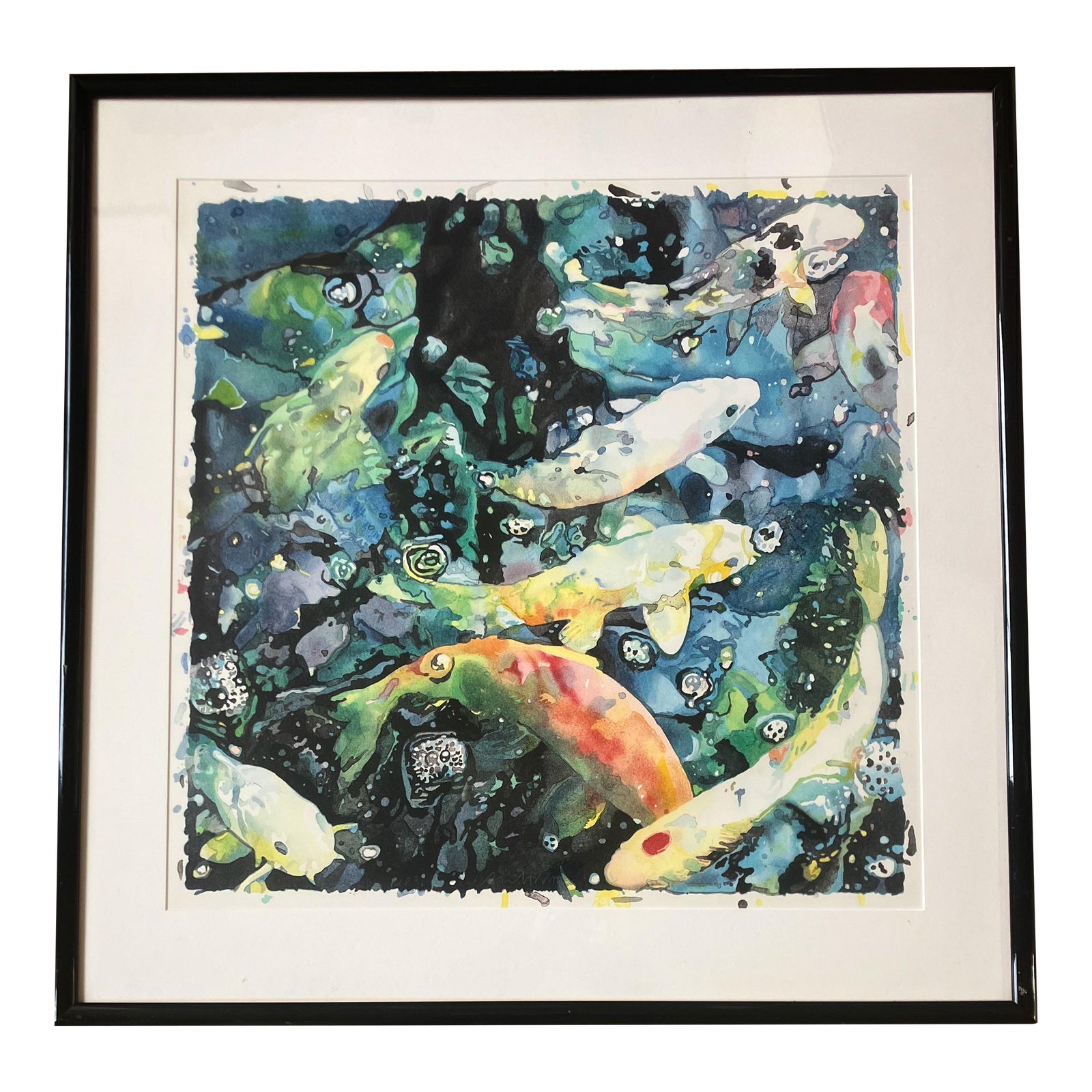 1982 "New Beginnings" Joseph Raffael Original Expressionist Color ...