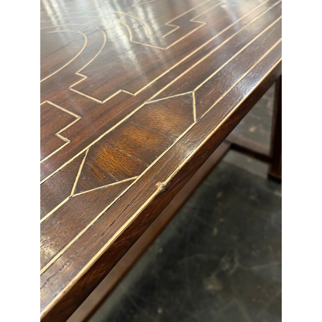 Hand Crafted Neoclassical Alfonso Marina Sofa Table | Chairish