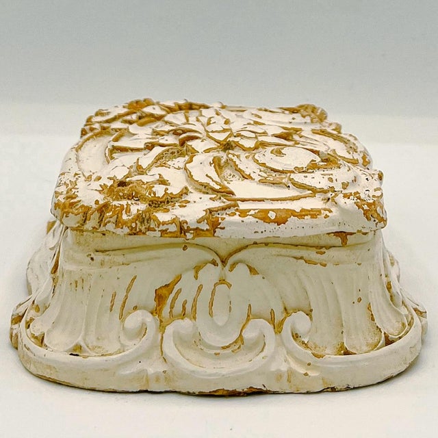 1940’s Syroco Wood Box | Chairish