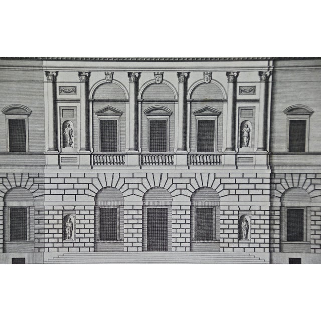 Colen Campbell18th C. Architectural Engraving from "Vitruvius ...