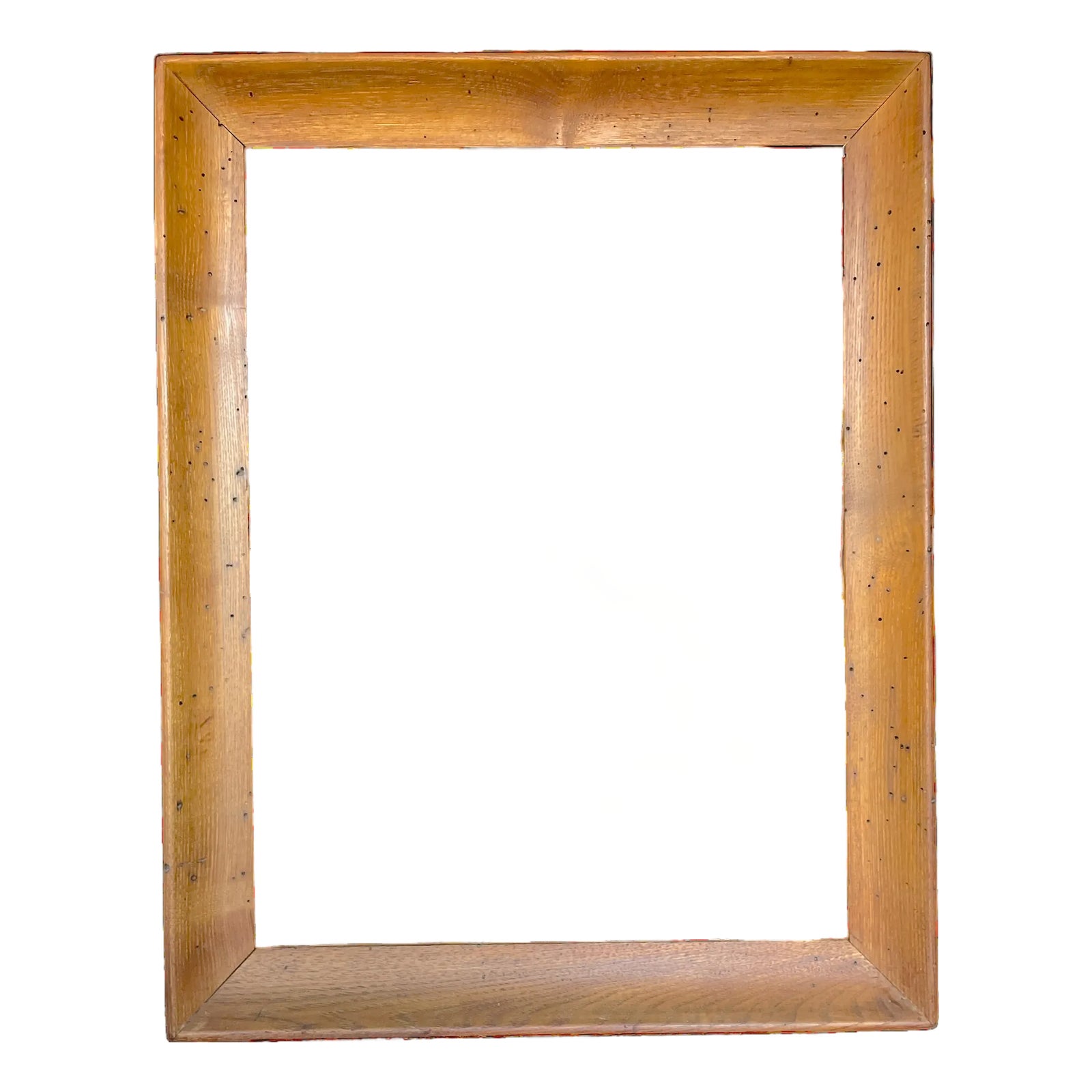 Antique Early 20th Century Wormwood Oak Picture Frame With Original ...
