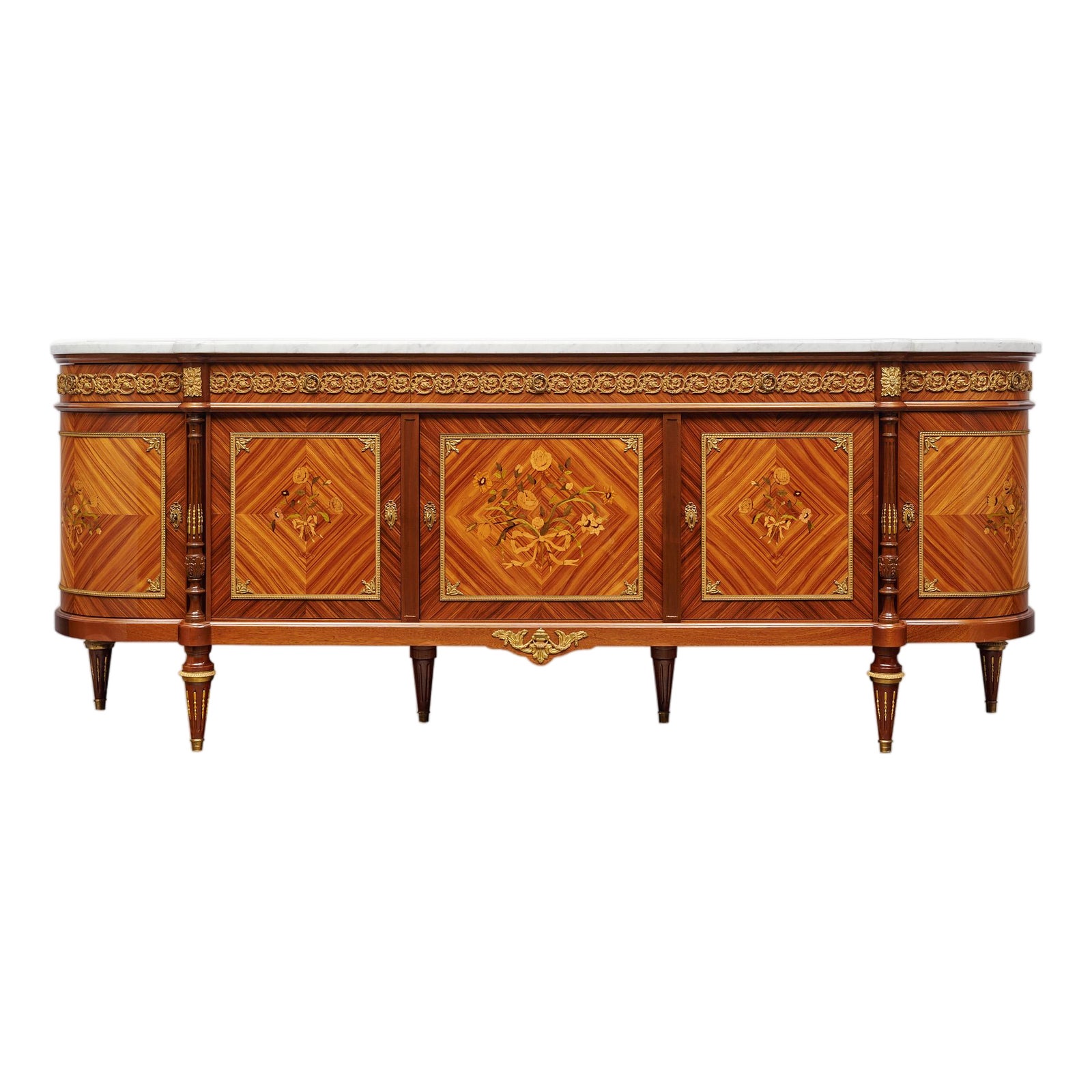 Antique Louis XVI French Grand Buffet Enfilade | Chairish