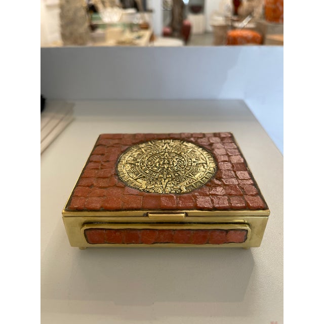 Los Castillo Mosaic Tile Box | Chairish