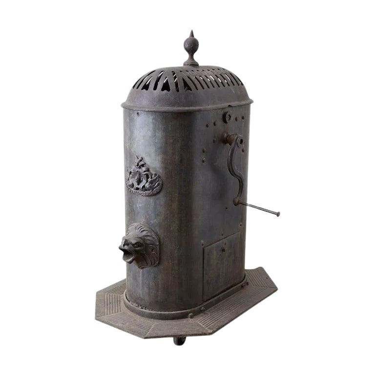 19th Century French Cast Iron Water Pump Fountain | Chairish