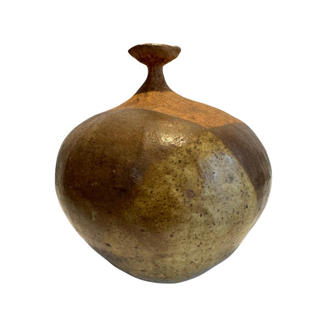 Studio Pottery Weed Pot Mid Century | Chairish