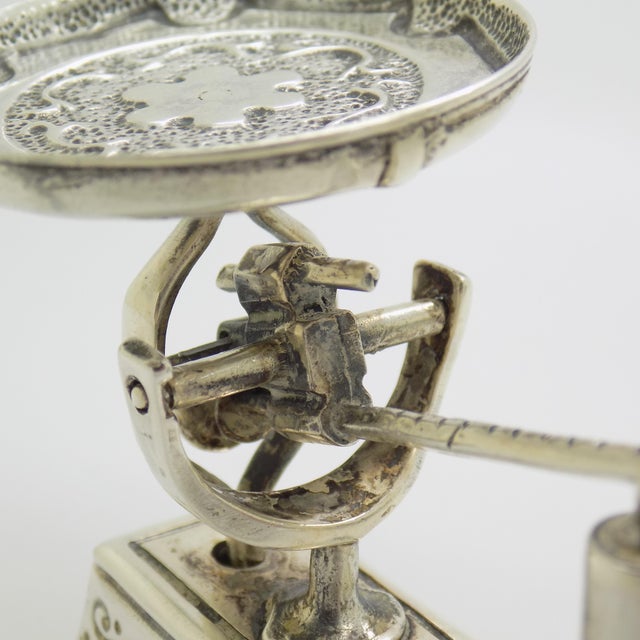 Vintage Italian Handmade Genuine Sterling Silver Large Apothecary ...