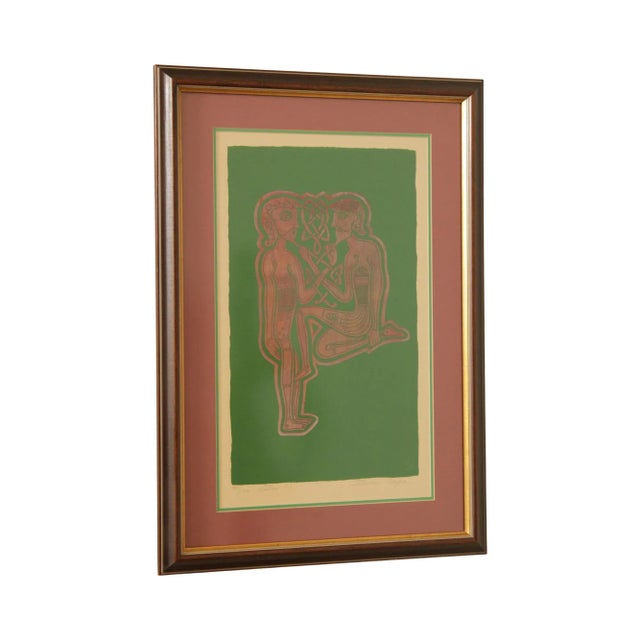 Celtic Letter Handprint by Steven Doyle | Chairish