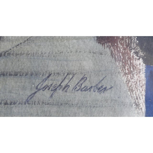 Joseph Barber, Lower East Side, Watercolor and Pastel on Paper, Signed ...