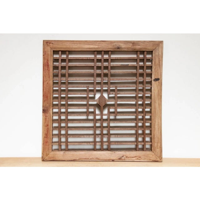 Sanoe Asian Lattice Panel | Chairish