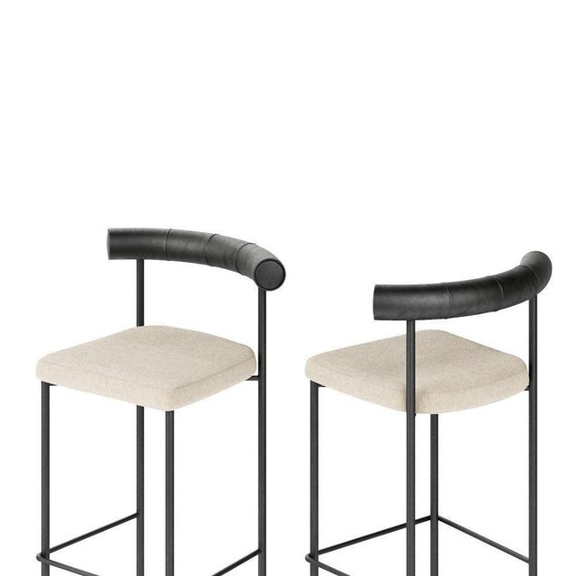 Modern Ignatius Bar Stool | Chairish