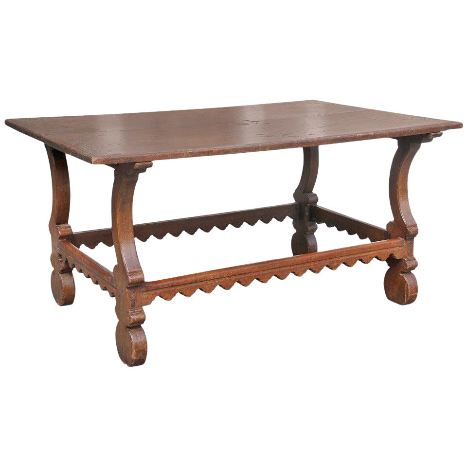 Spanish Chestnut Centre Table | Chairish