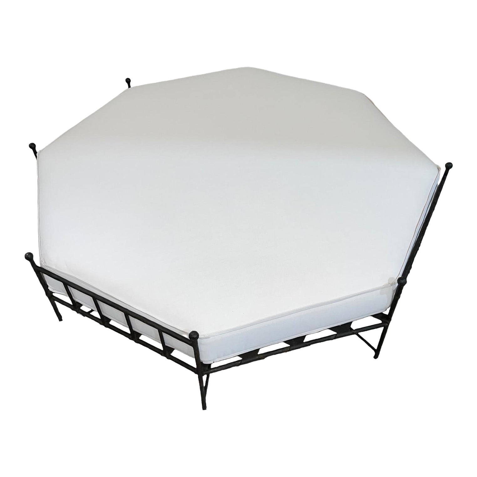 Formations Verano Octagonal Ottoman | Chairish