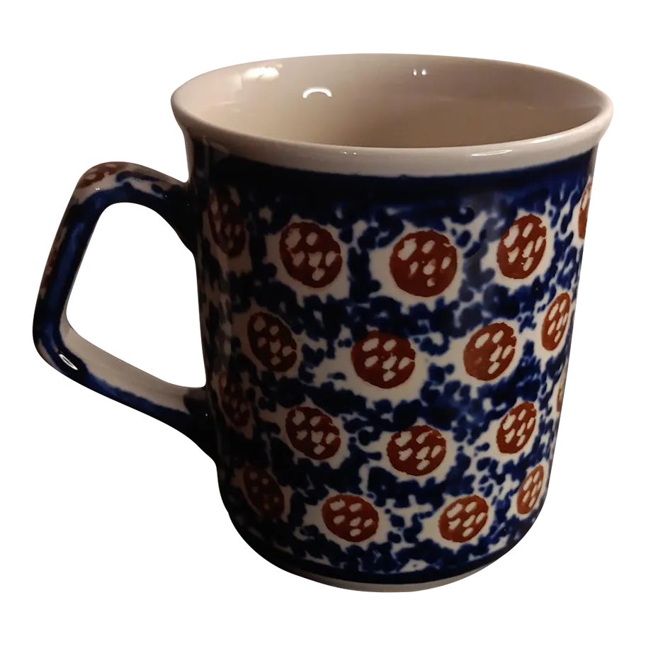 Vintage Boleslaweic Coffee Mug, Made in Poland | Chairish
