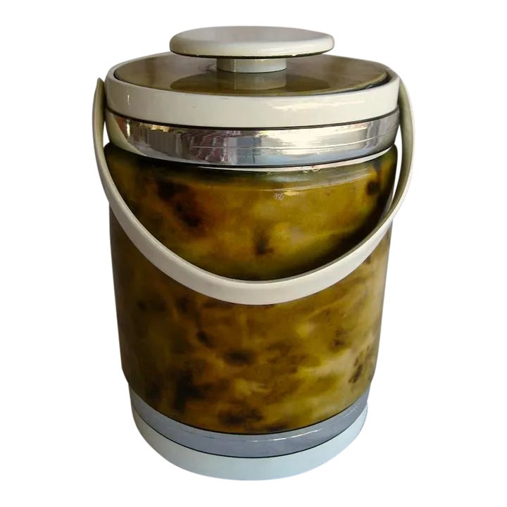 Mid Century Modern American Ice Bucket Circa 1970 | Chairish