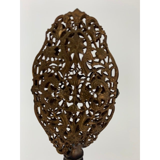 India Brass Bell Lamp With Double Bell Base | Chairish