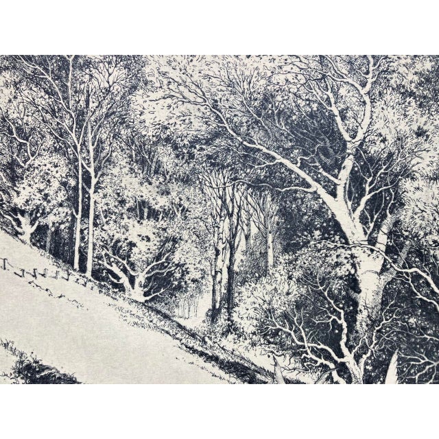 Mildred Bryant Brooks "Morning Patterns" Vintage Print | Chairish