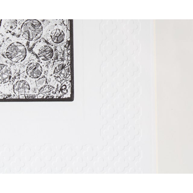 Signed Abstract Intaglio Print by Martin Barooshian | Chairish