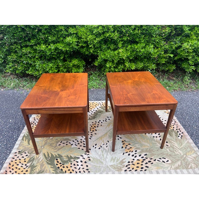 1960s Kipp Stewart for Drexel Declaration Side Tables - a Pair | Chairish