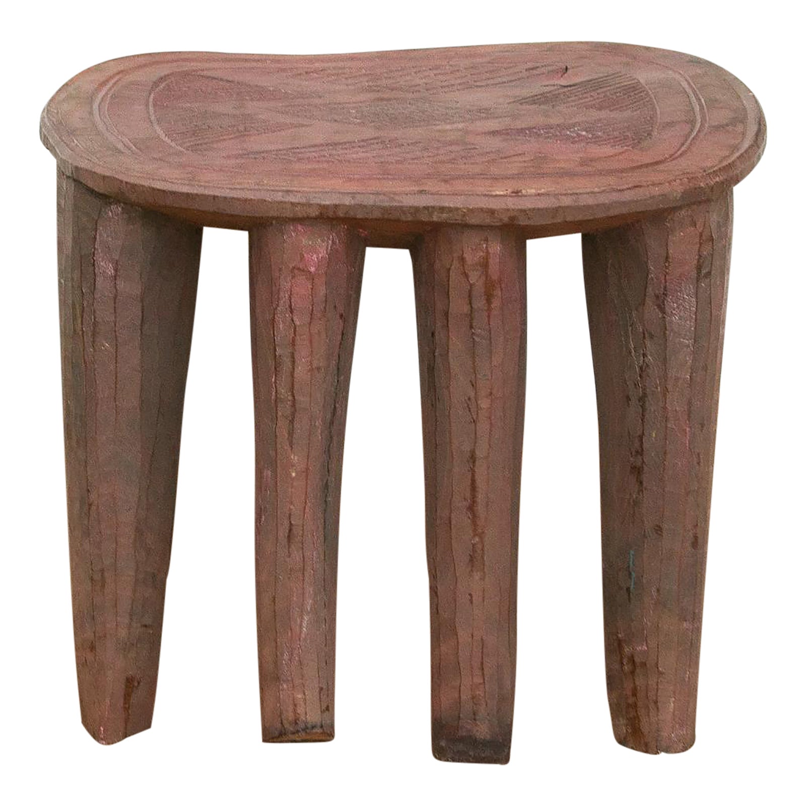 Carved African Spider Nupe Table | Chairish