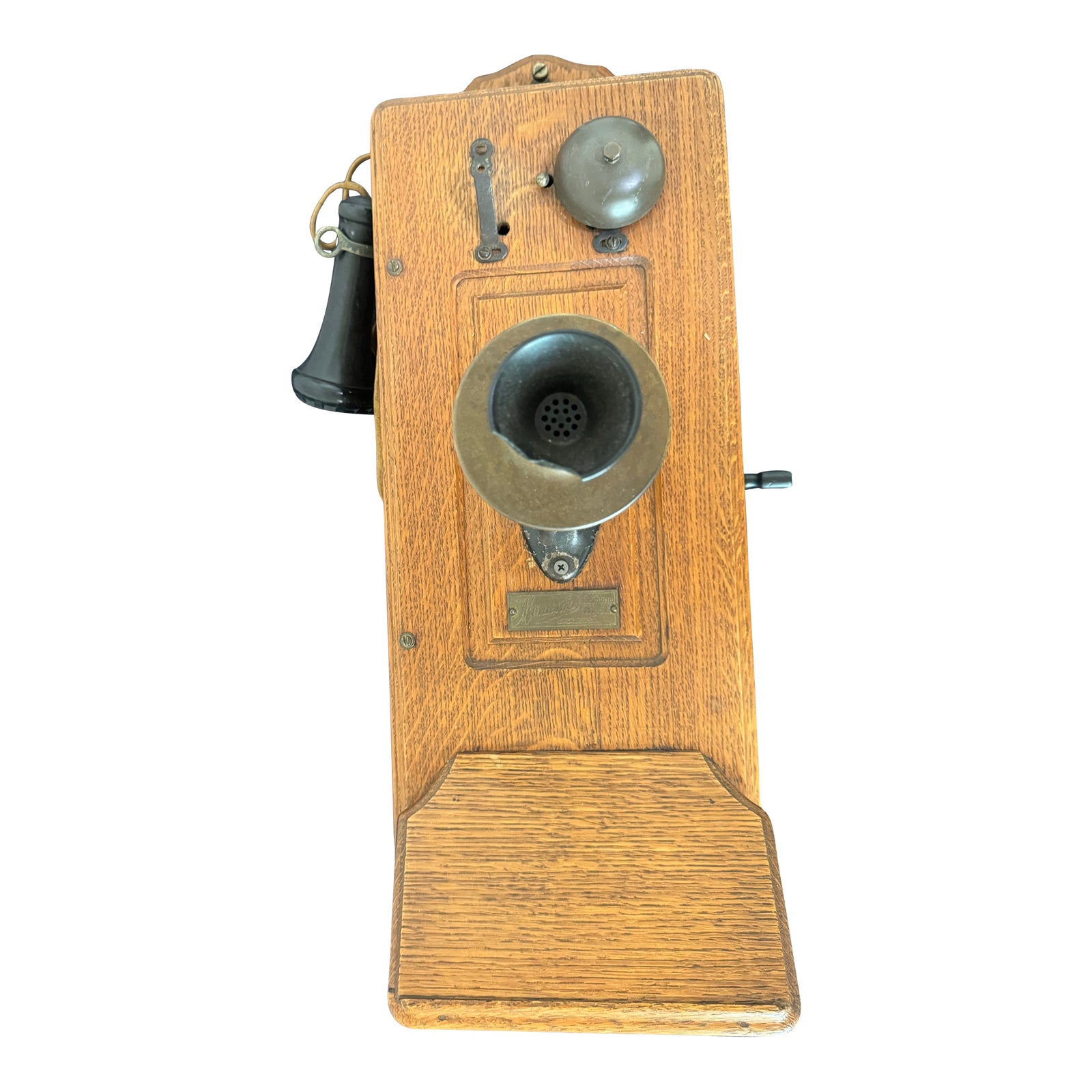 Vintage Monarch Telelphone Co Hand Crank Wall Hanging Telephone ...