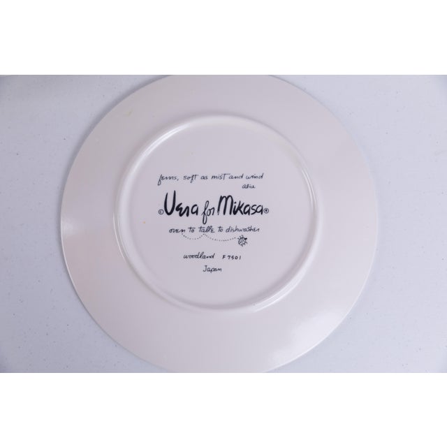 Madcap Cottage Ceramic Botanical Vera Dinner Plates, S/4 | Chairish