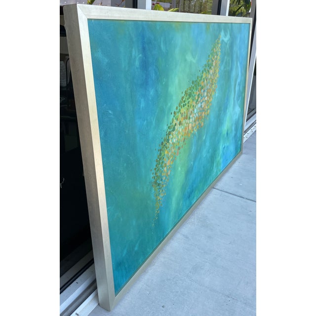 Oversize "Free Flight" Acrylic on Canvas Painting by Callie Danae ...