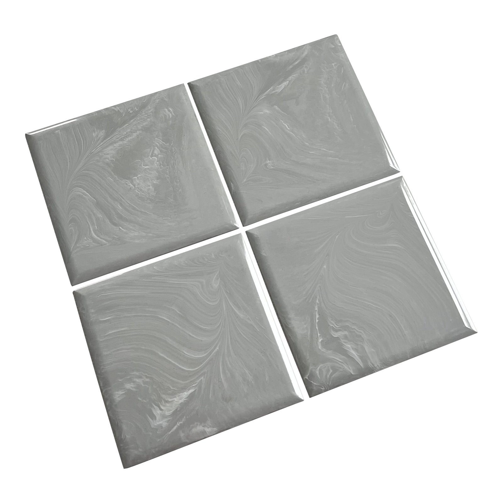 Vintage 1950's Coronet Gray Marble Plastic Wall Tile, 10 Sq Ft Lot - 80 ...