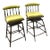 Antique Original Revolving British Colonial Bar Stools - a Pair | Chairish