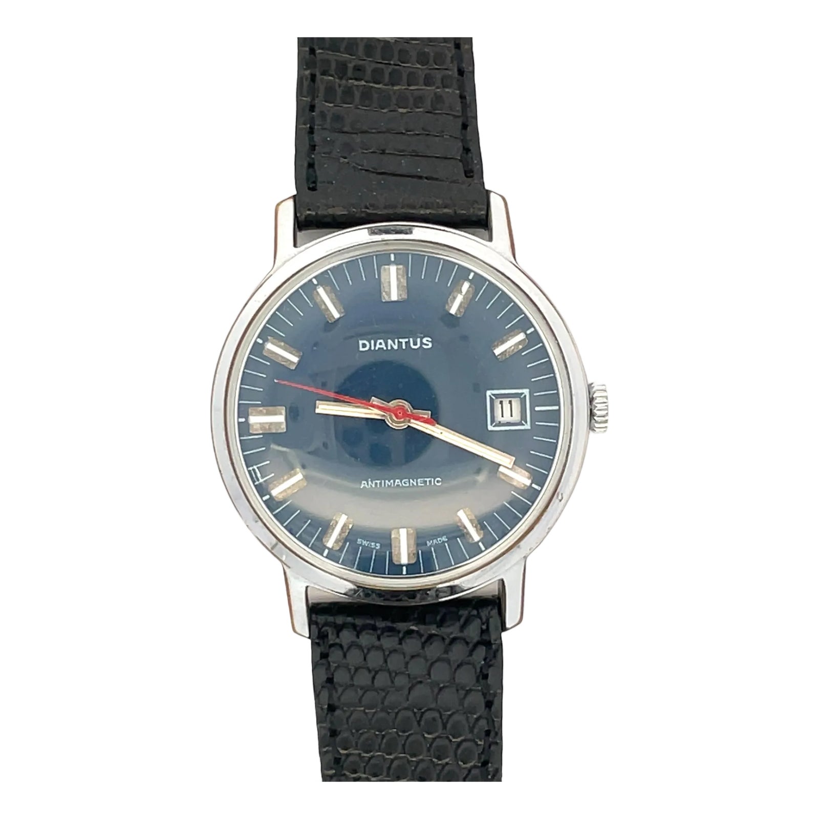 Diantus 1950s Swiss Made Antimagnetic Manual Wind Vintage Watch | Chairish