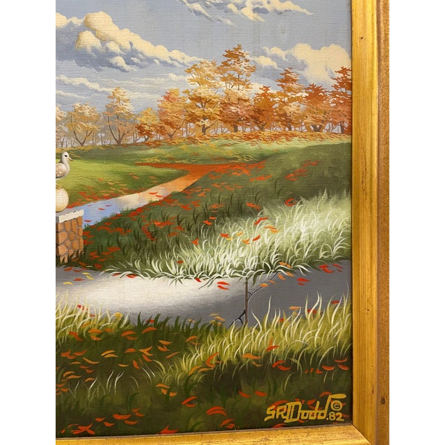 Mid-Century Modern Steve R. Dodd Sci-Fi Fantasy Illustration Painting ...