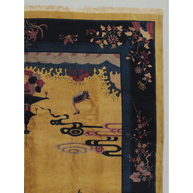 Antique Chinese Peking Rug, 9'2 X 11'7 | Chairish