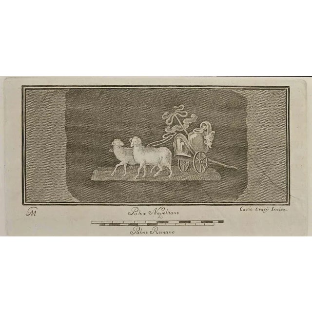 Carlo Oraty, Ram-Cart Fresco, Etching, 18th Century | Chairish