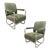 Aluminum Pullman Passenger Train Railroad Lounge Chair by Emeco, Pair ...