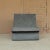 Cast Resin 'Wavebreaker' Chair, Coal Stone Finish by Zachary A. Design ...