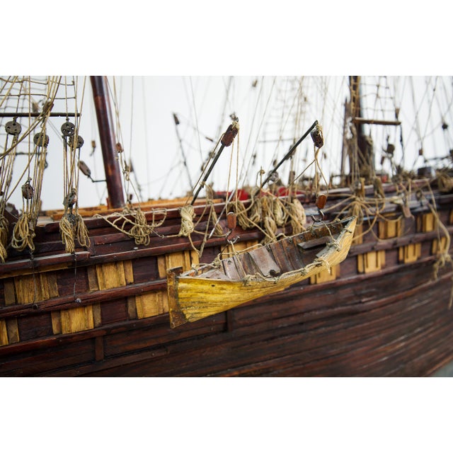 Hand-Crafted 18th-Century First Rate Ship Model | Chairish